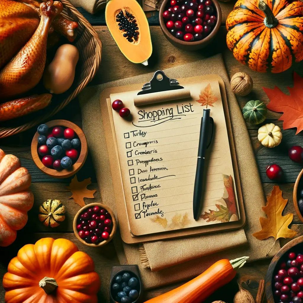 Thanksgiving Shopping Checklist: Your Guide To Stress-Free Preparation ...